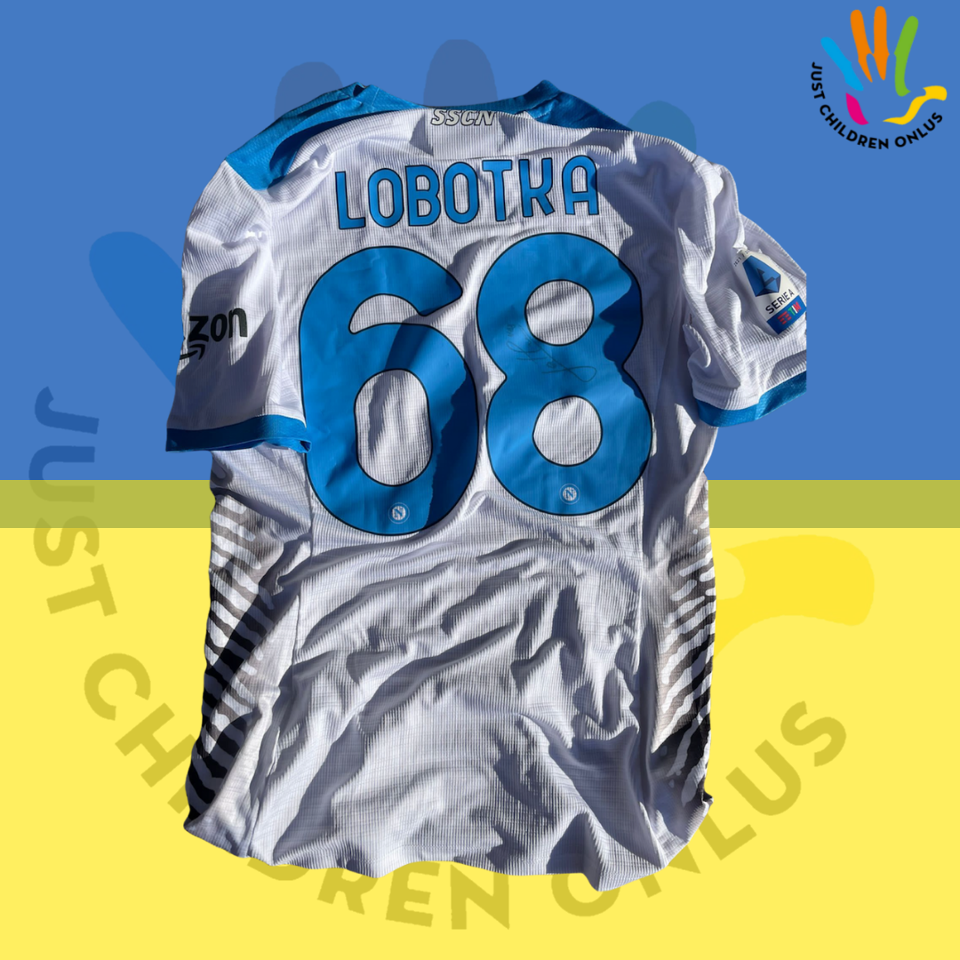 Just Children Onlus Asta maglia Lobotka Serie A TIM 2022 Ucraina